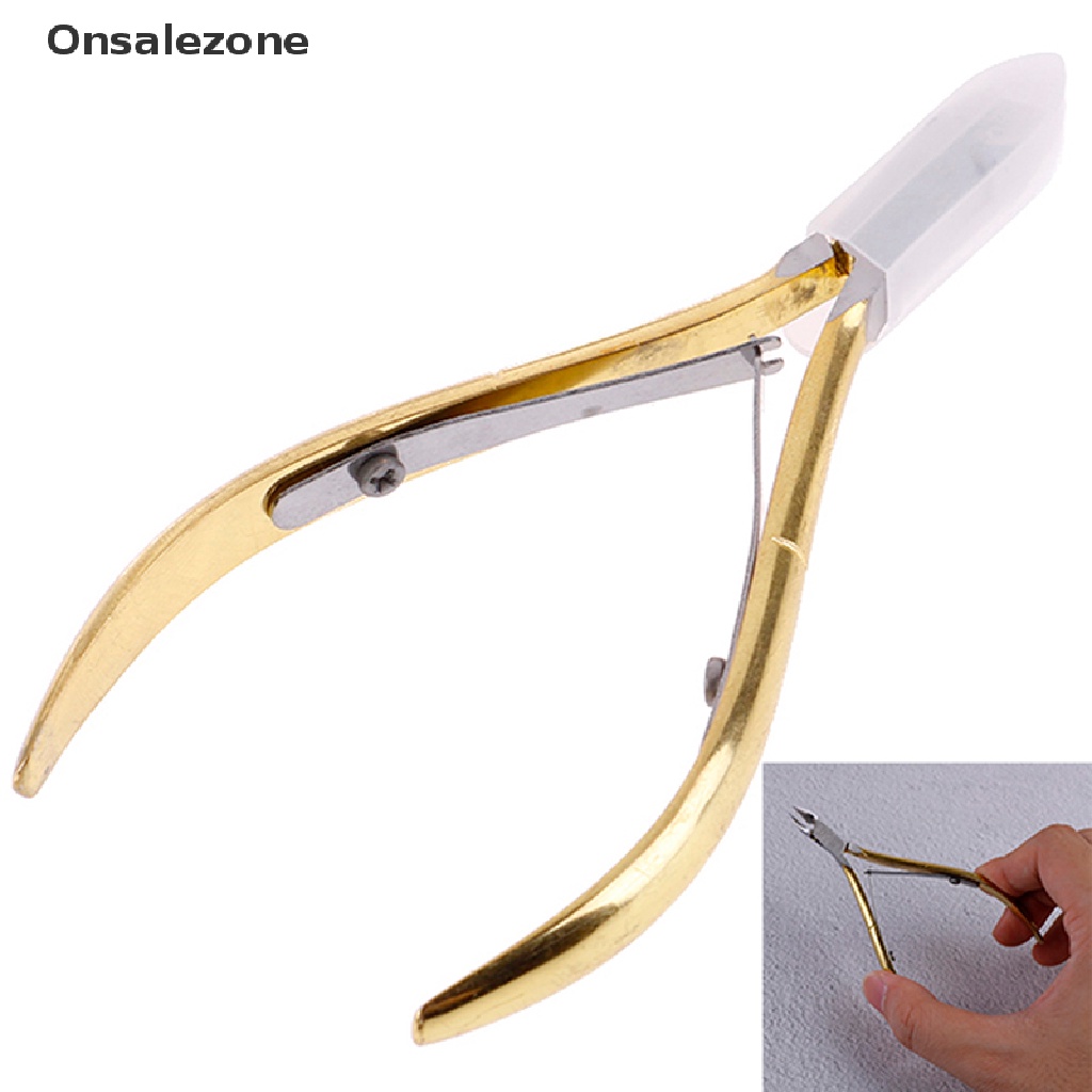 ONPH Stainless Steel Cuticle Nipper Dead Skin Cutter Nail Art Clipper ...