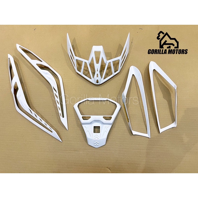 Pearl White 4in1 Garnish for Honda Click V2 125/150 | Shopee Philippines