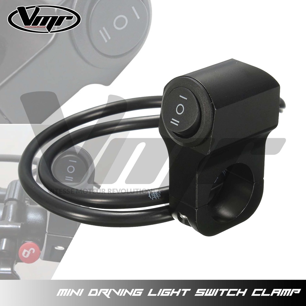 VMR Universal Mini Driving Light 3 Way Switch High Off Low Switch Clamp ...