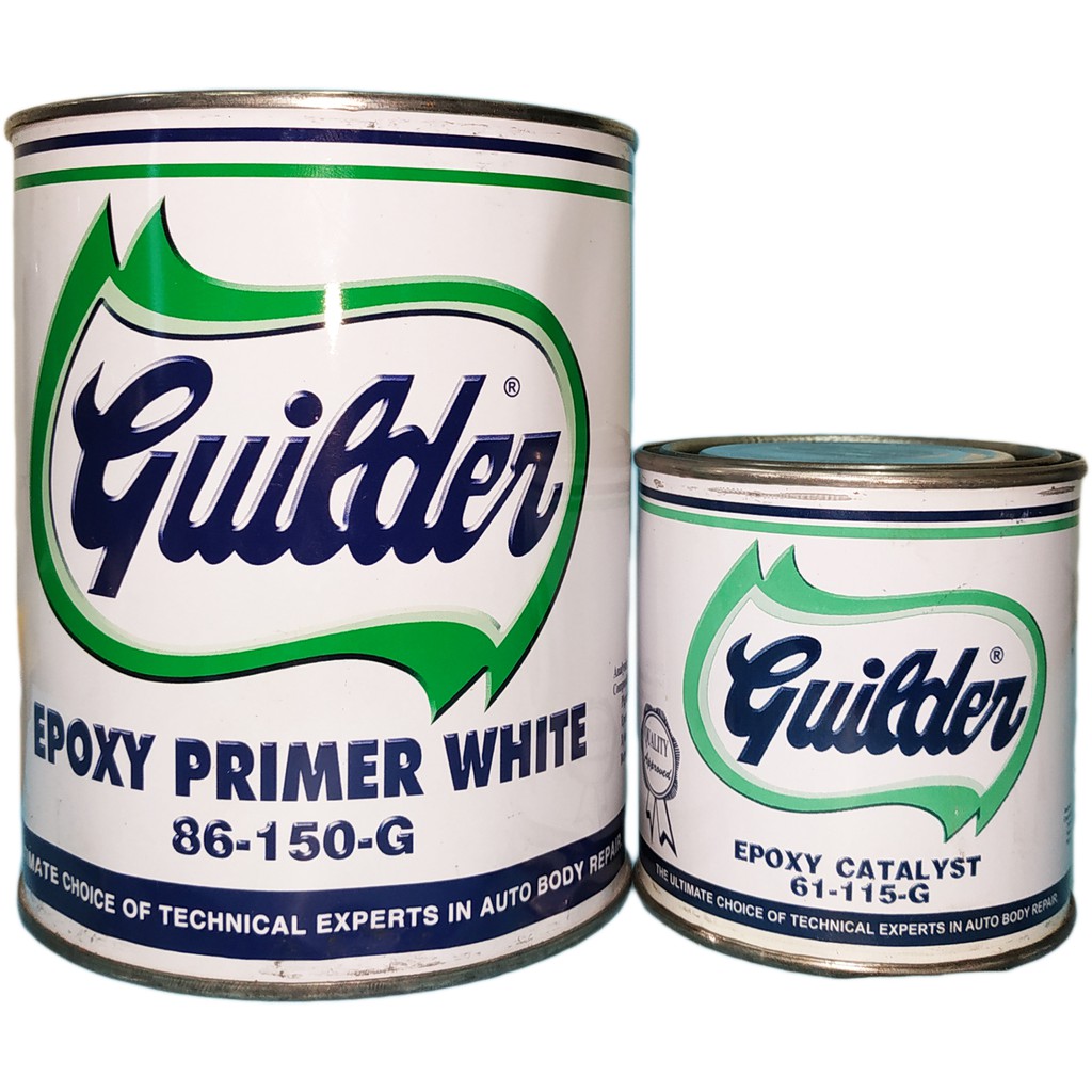 GUILDER EPOXY PRIMER WHITE WITH CATALYST PART NO. 86-150-G PART NO. 61 ...