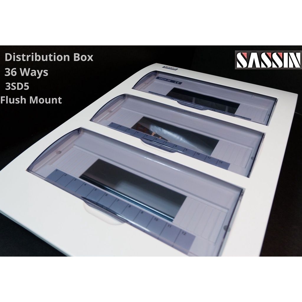 SASSIN Flush Mount Distribution Box 36 Ways | Shopee Philippines