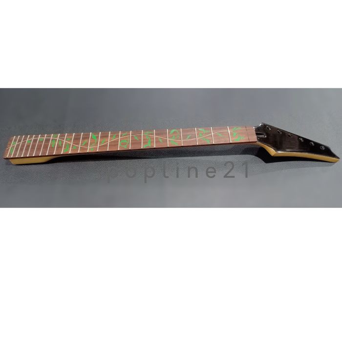 HIJAU Ibanez inlay Flower Electric Guitar Neck (Green) | Shopee Philippines
