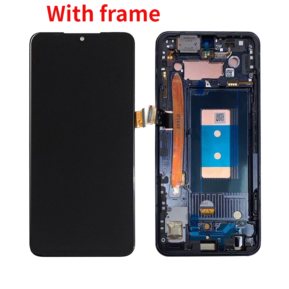 For LG G8X ThinQ 2019 V50S ThinQ LCD Display Touch Screen Digitizer ...
