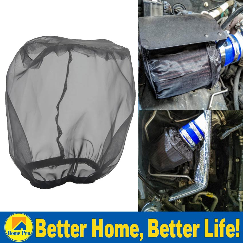 Car Air Intake Filter Sock Cover Protective Cover Waterproof Oilproof ...