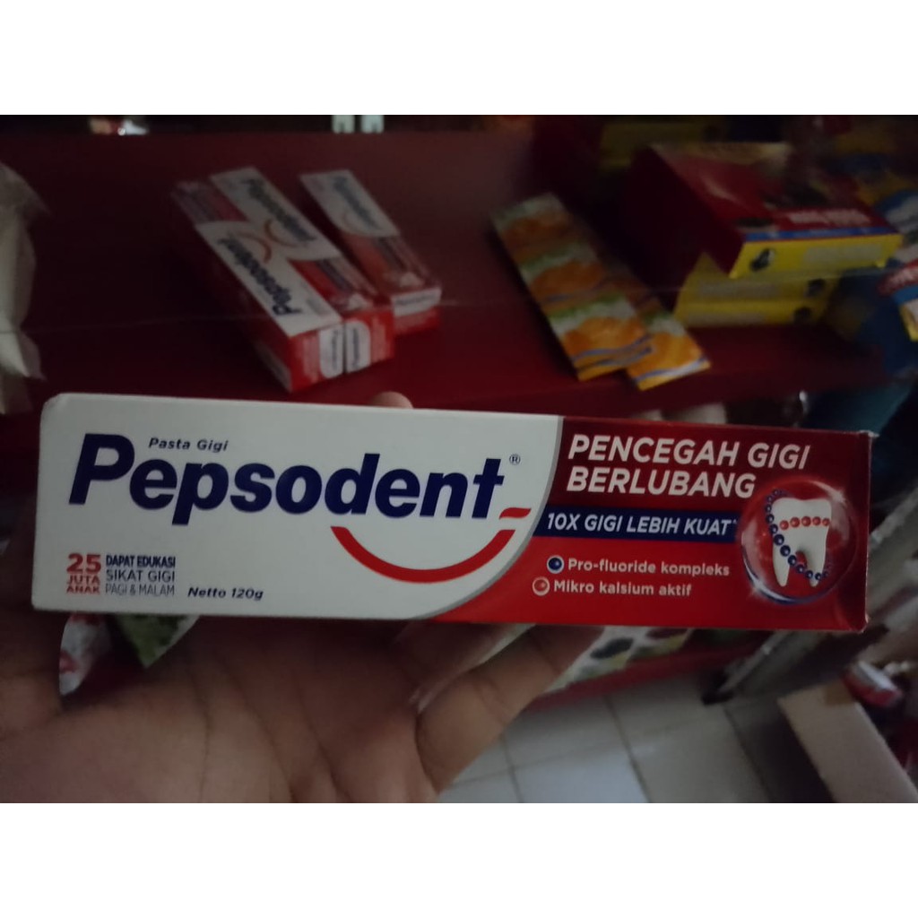 Pepsodent Toothpaste (120g) | Shopee Philippines