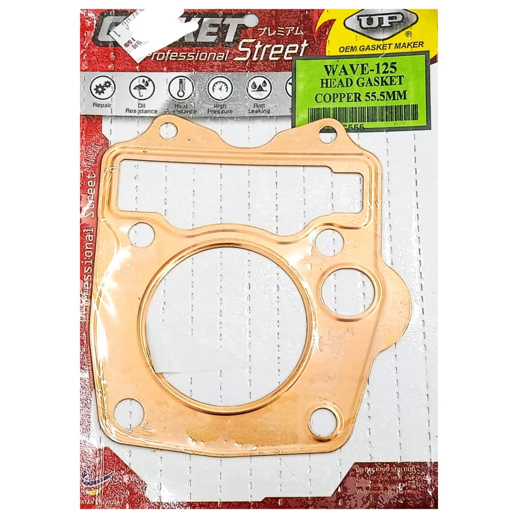 HONDA WAVE125 WAVE 125 HEAD GASKET COPPER 55.5MM W125 GASKET COPPER ...