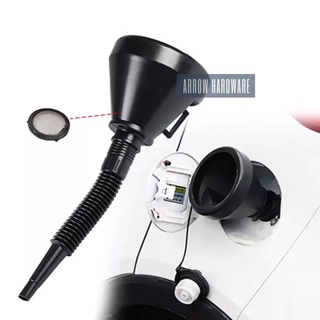 ready stock Universal 2 in 1 Plastic Funnel Car Motorcycle Refueling ...