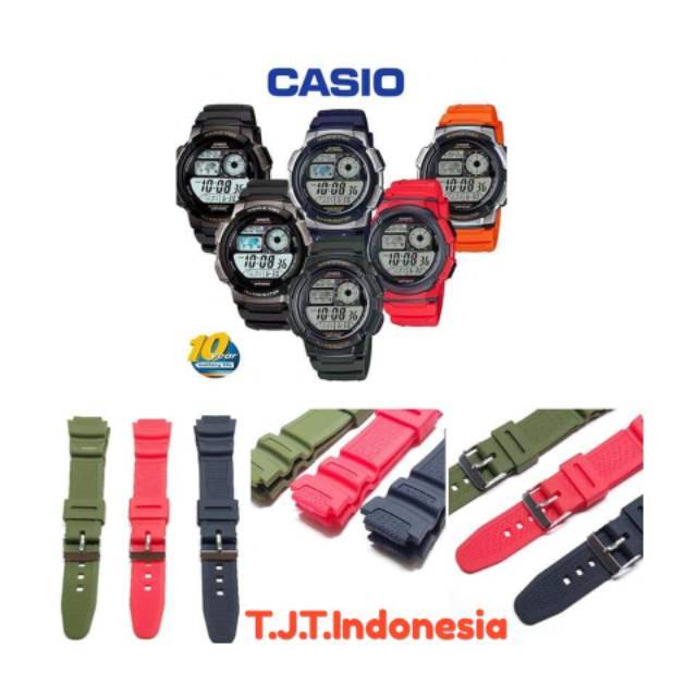 Casio Ae 1000 Ae1000 Ae-1000 Watch Strap | Shopee Philippines