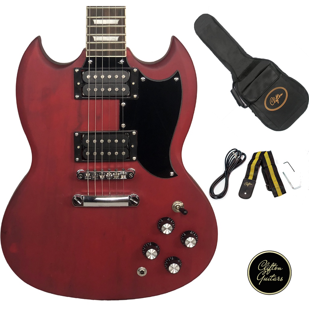 CLIFTON SG STANDARD ELECTRIC GUITAR | Shopee Philippines