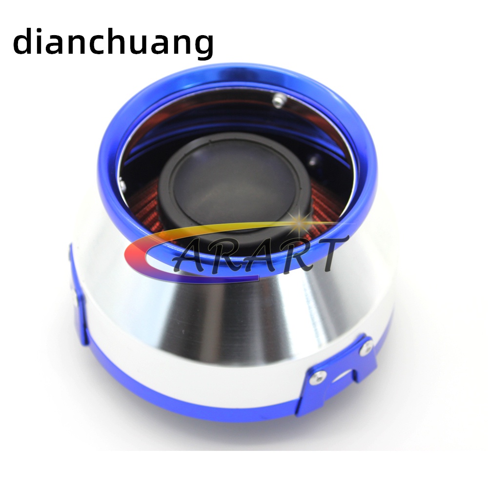 Car intake modified mushroom head metal shell intake bellows large flow ...