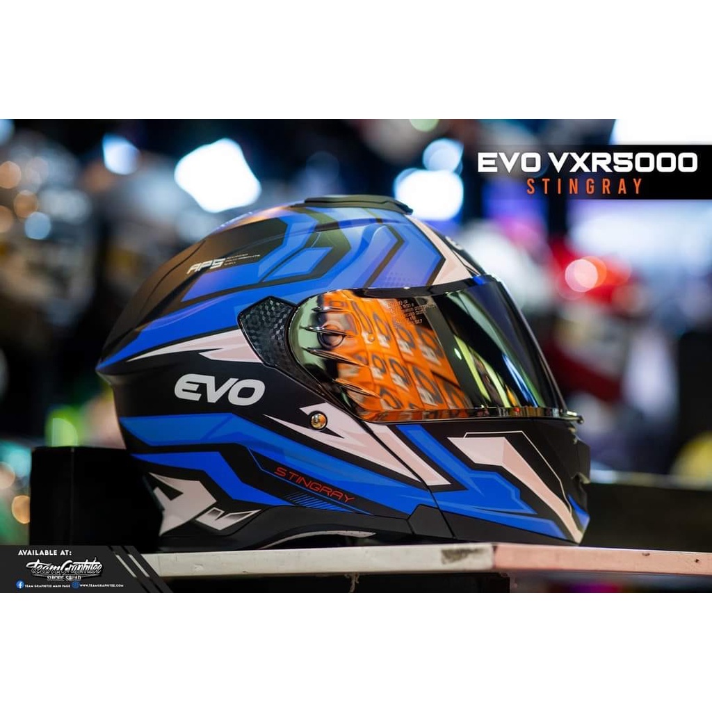 EVO VXR-5000 STINGRAY - MODULAR - DUAL VISOR (with FREE Clear Lens ...