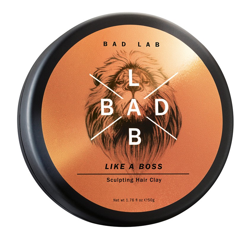 Bad Lab Mens Grooming Like A Boss Hair Clay 50 g | Shopee Philippines