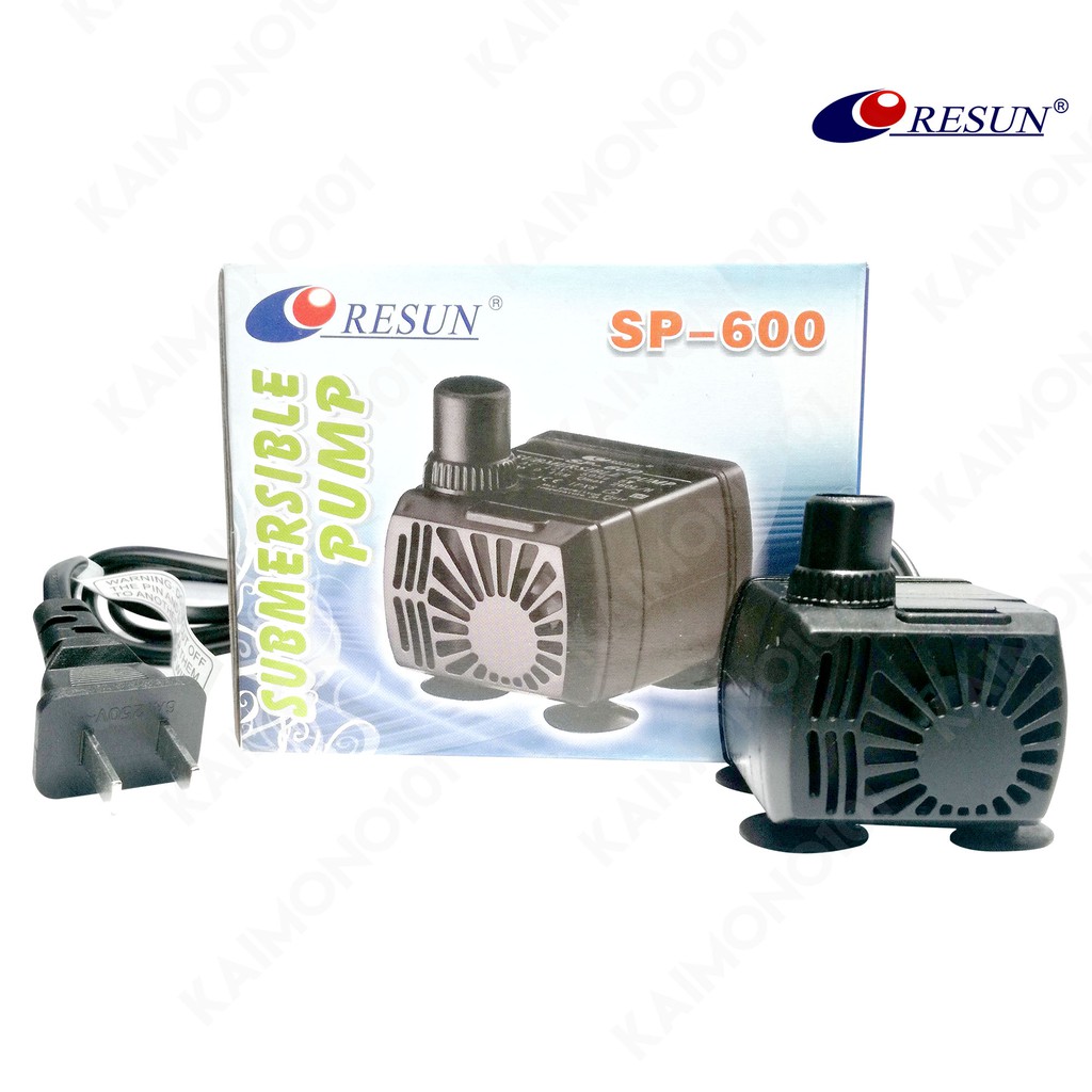 RESUN SP-600 Submersible Pump For Aquariums and Fish Tanks | Shopee ...