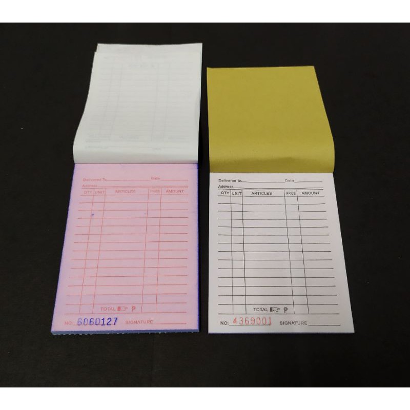 TEMPORARY ACKNOWLEDGEMENT RECEIPT/DELIVERY RECEIPT | Shopee Philippines