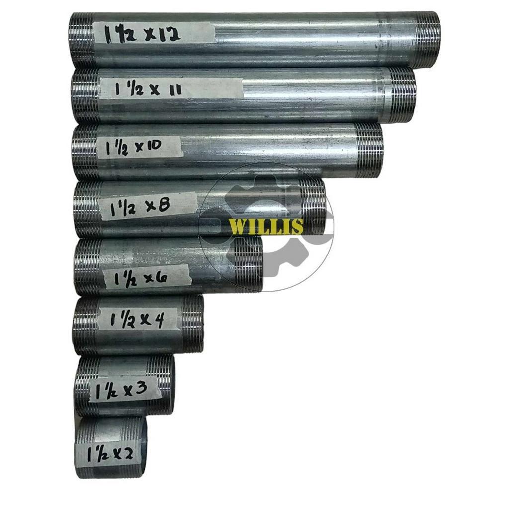 galvanized metal pipe ( 1x2" to 1x6" ) | Shopee Philippines