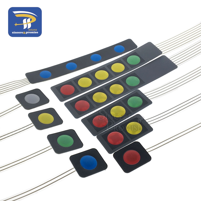 1 2 3 4 5 Key Button Membrane Switch Matrix Array Keyboard Keypad ...