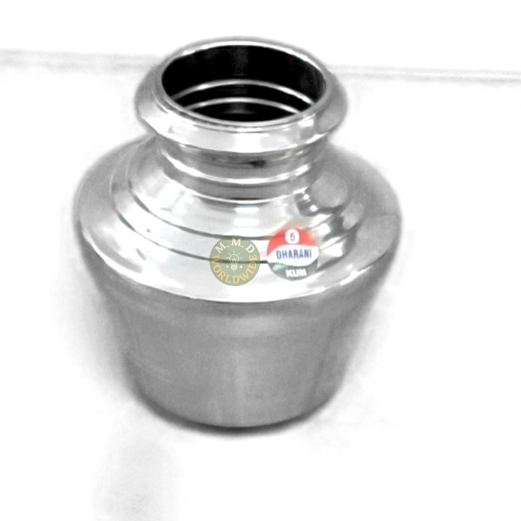 SILVER PAAL KUDAM ( STAINLESS STEEL) (1/2) | Shopee Philippines