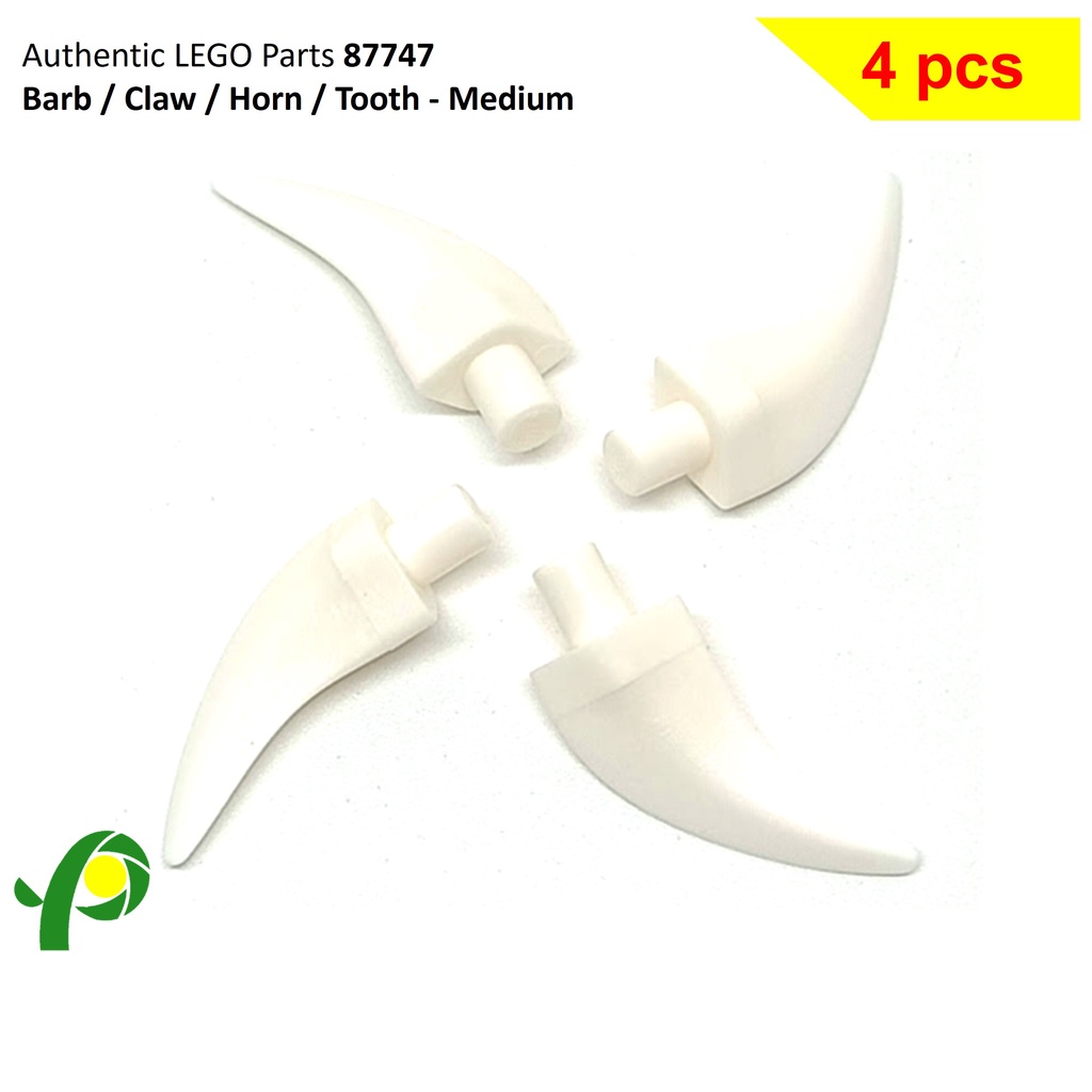 LEGO Parts 87747 Barb Claw Horn Medium Sold per 4 Pieces Lot | Shopee ...