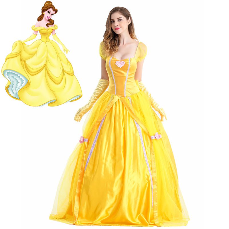 Man Women Beauty And The Beast Prince Adam Cosplay Costume Belle ...