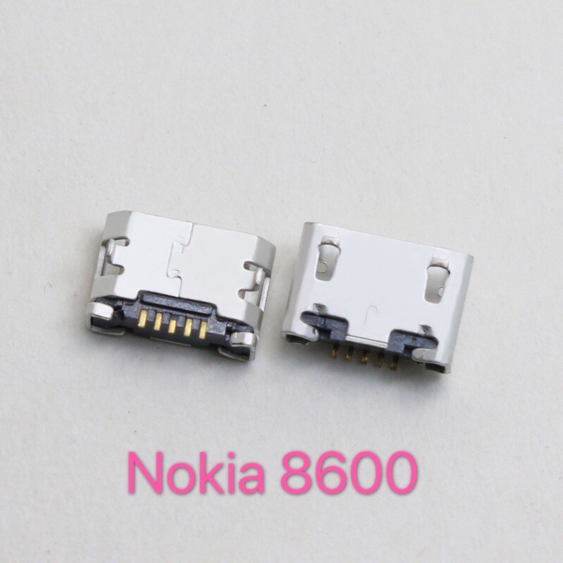 10-50pcs USB Plug In Charging Charger Port For Nokia 8600 Charging Pin ...
