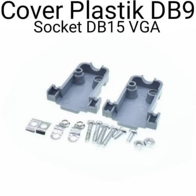 Plastic Cover DB9 / DB15 VGA Type Socket Adapter DB 9 Ma | Shopee ...