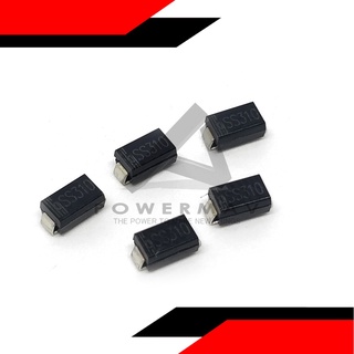 5pcs ss310 diode smd s310 SR3100 Schottky Barrier Rectifier Diode 3A ...