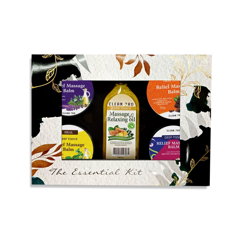 Clean Pro 4 Balms - Heal + Britney Spears Nourish Sleep Massage Oil Essential Kit 100Ml | Shopee ...