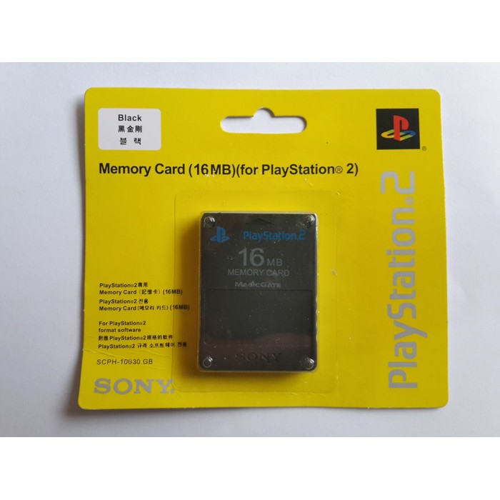 HITAM Mc MMC memory memory card playstation PS 2 PS2 16MB BLACK | Shopee Philippines