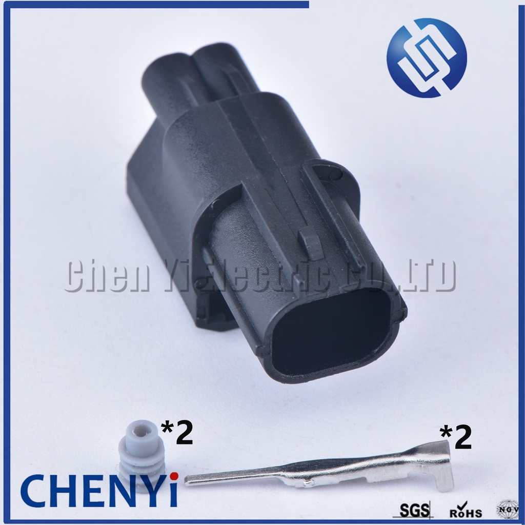 2 Pin inlet pressure sensor female male Auto waterproof connector 6188 ...