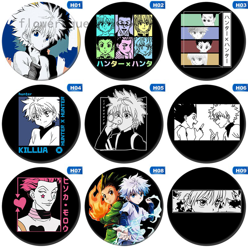 flowersqueen Hunter X Hunter Enamel Pins Cartoon Anime Jewelry Pins ...
