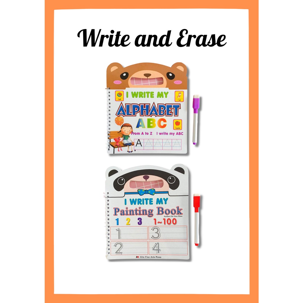 Write and Erase Tracing Book | Shopee Philippines