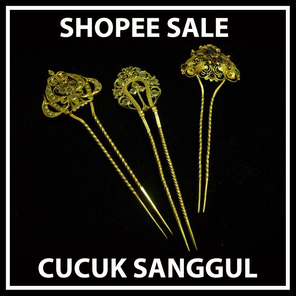 Traditional Cucuk Sanggul Sanggul (Big Size:18cm) | Shopee Philippines