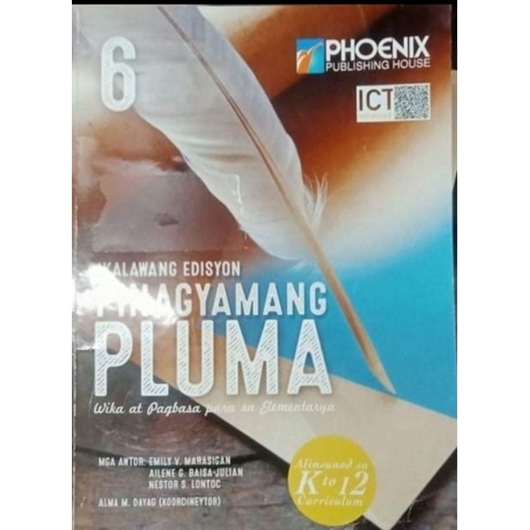 Pinagyamang Pluma 6 wika at pagbasa para sa elementarya | Shopee ...