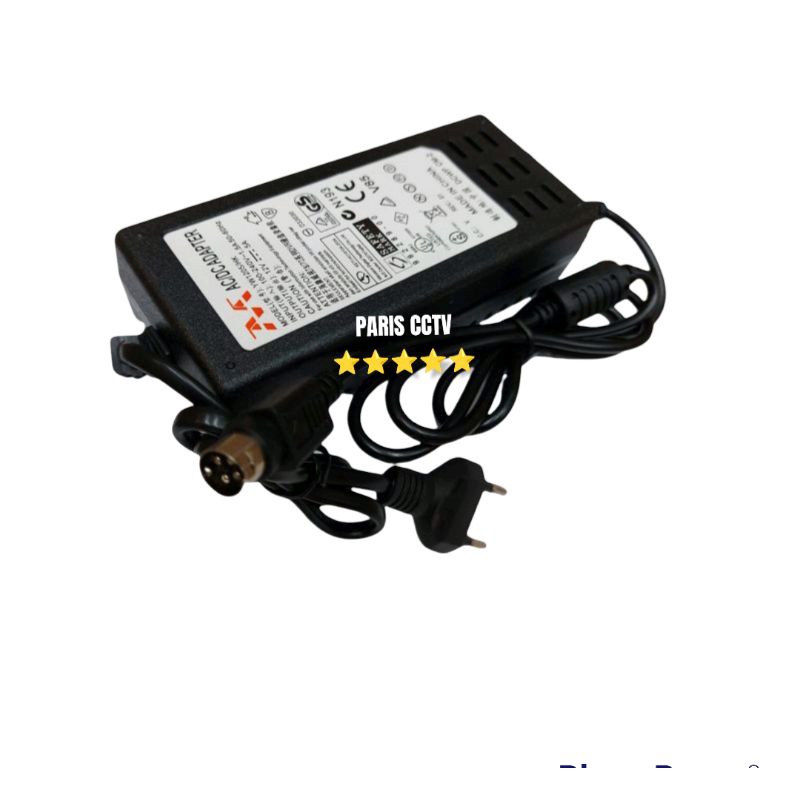 12v 5A HIKVISION YW1205 Adapter DVR & NVR Adapter 4 PIN Good | Shopee ...