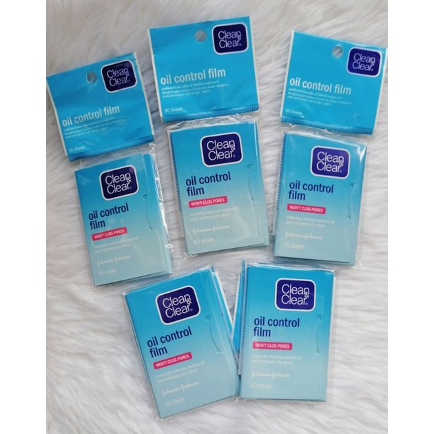 CLEAN and CLEAR Oil Control Film 60 Sheets | Shopee Philippines