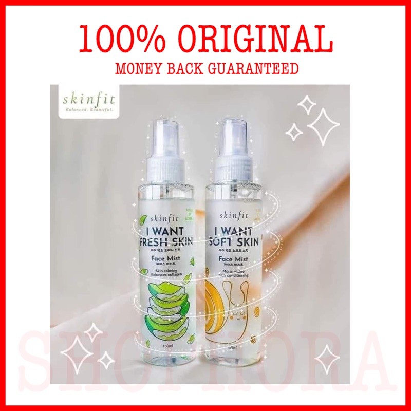 Skinfit Face Mist Spray - I Want Soft Skin and I Want Fresh Skin ...