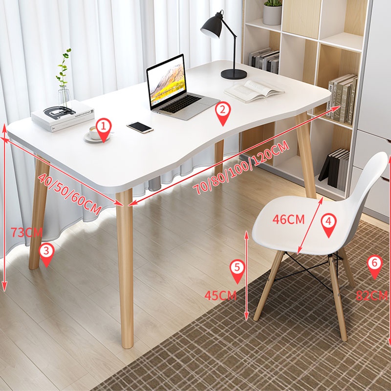[Shipping Discount]multi-function desktop computer desk study table ...
