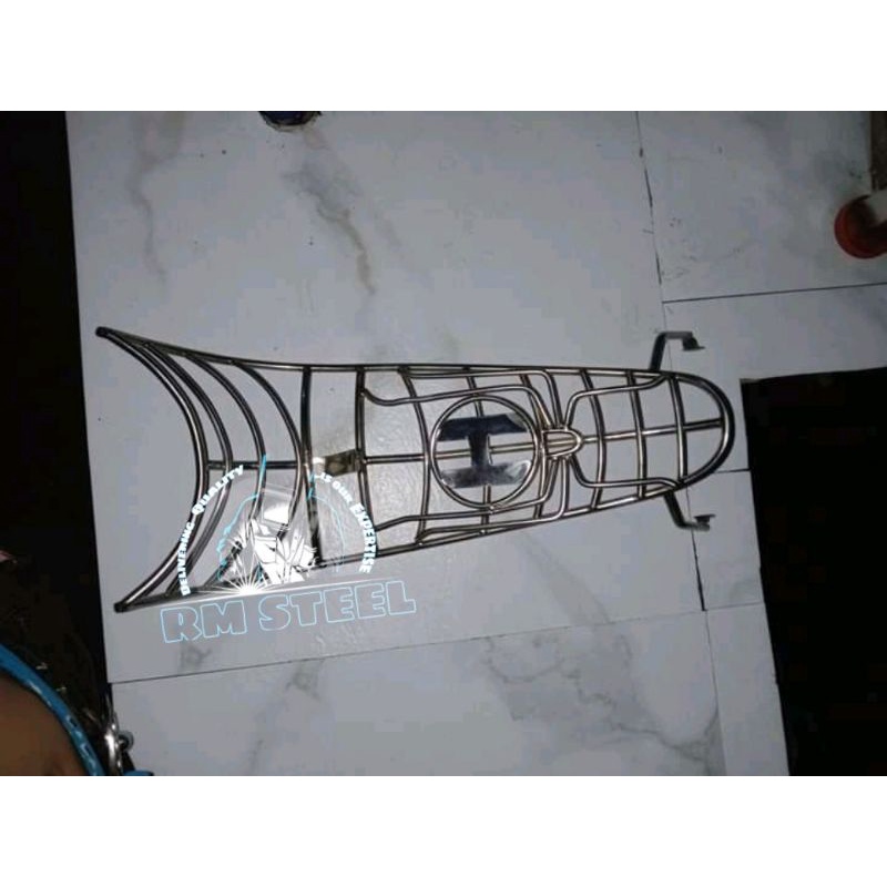 STAINLESS STEP GRILL for XRM110/ XRM RS125 Carb/RS125 Fi/XRM Motard ...