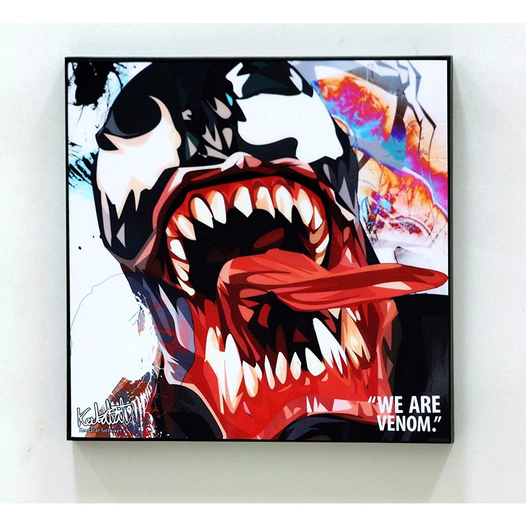 Venom Poster and print Motivational Quotes Wall Decals Photo Painting ...