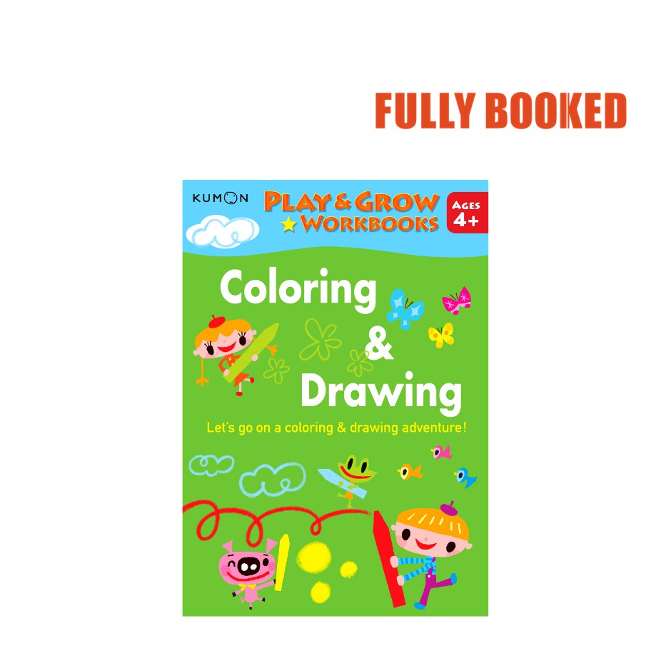 Play & Grow Workbooks: Coloring & Drawing (Paperback) by Kumon | Shopee ...
