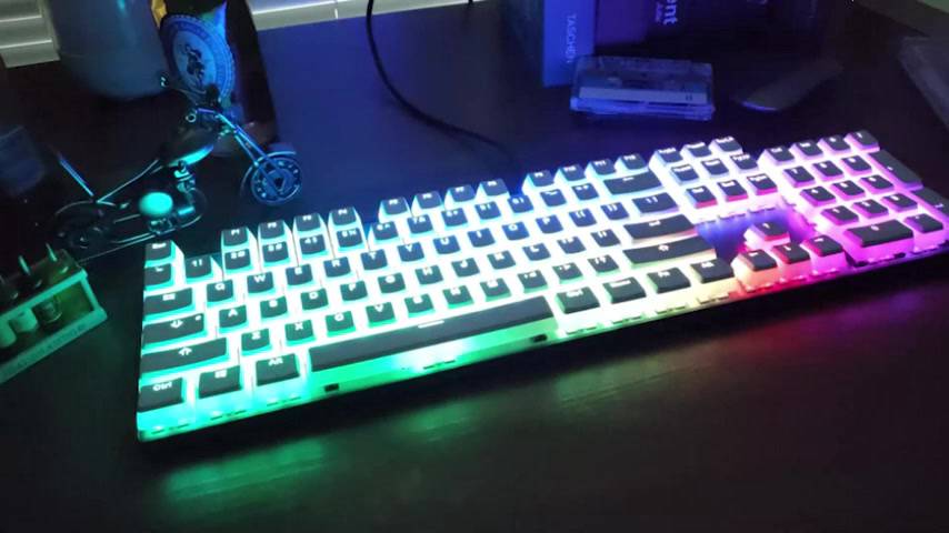 Pudding Keycaps 129keys Backlit Keycap OEM Profile PBT Material for ...