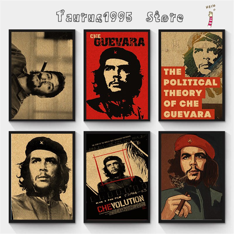New Che Guevara Vintage Art Kraft Paper Movie Poster Retro Home ...