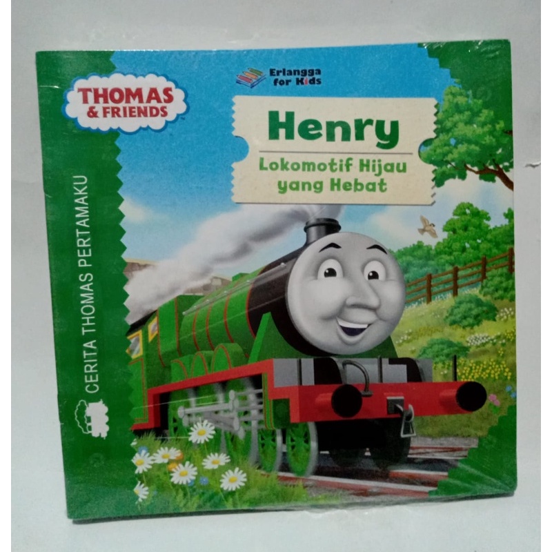 HIJAU Thomas & FRIEND HENRY Book Great Green Locomotive | Shopee ...