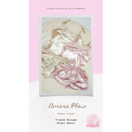 Silk Short Terno Sleepwear (Premium Silk) | Shopee Philippines