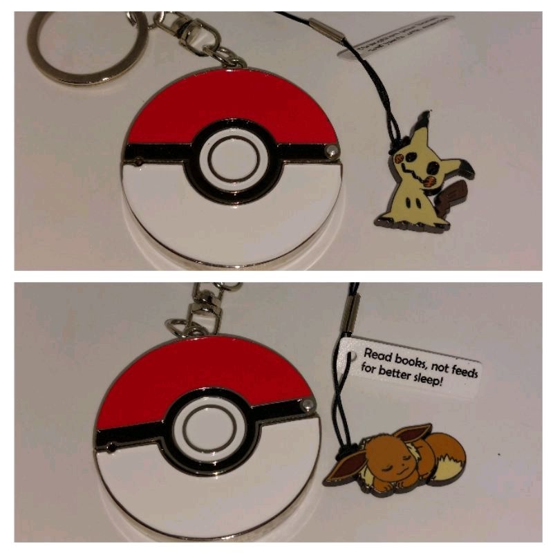 Pokemon Asia Pikachu Eevee Singapore Promo Collectible Keychain Key ...