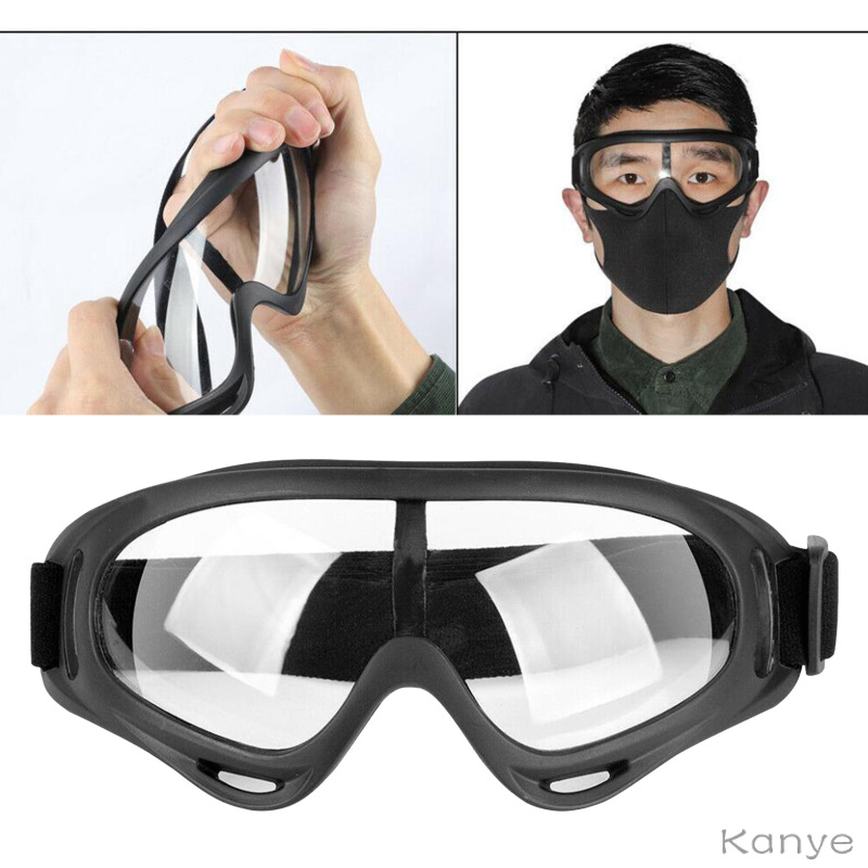 Industrial Goggles Anti Fog Slpit Dust and Anti Scratch Spectacles ...
