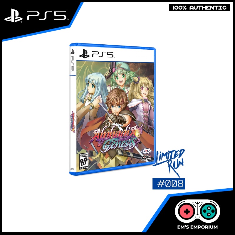 PS5 Games LIMITED RUN #8: ALPHADIA GENESIS | Shopee Philippines