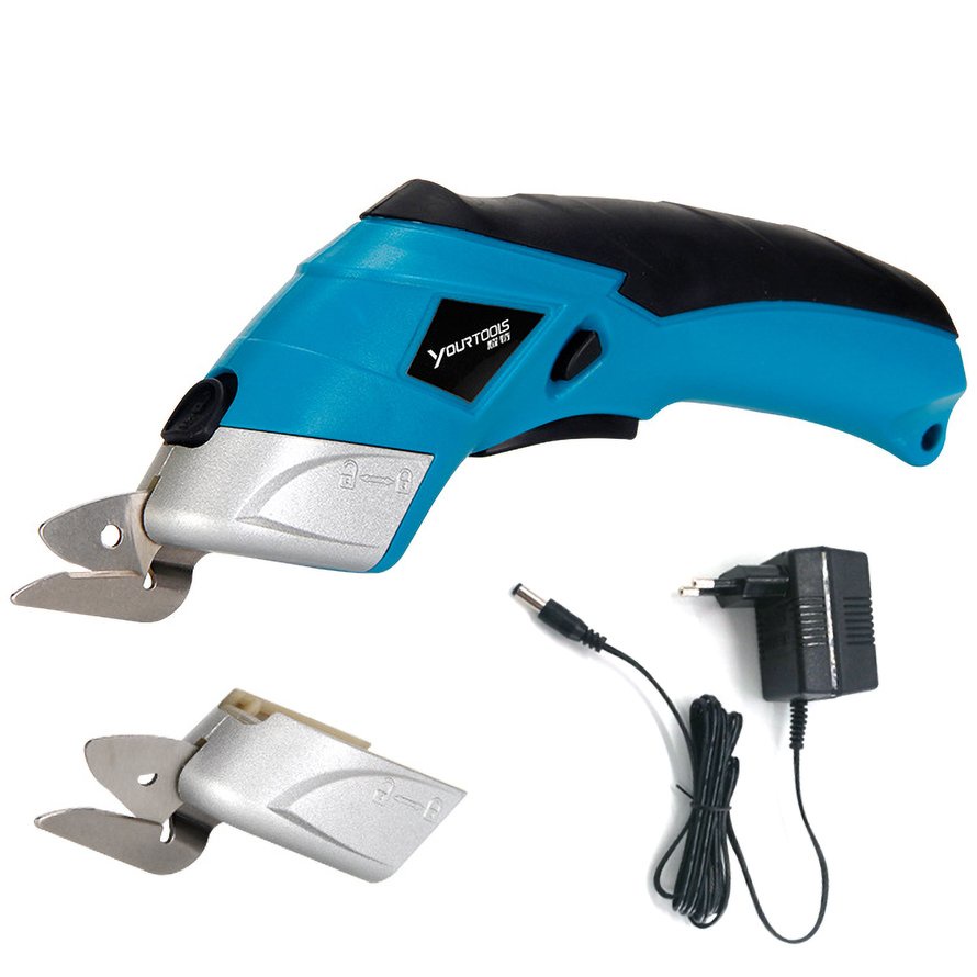 EASY// Electric Fabric Scissors Box Cutter Cordless Shears Cutting Tool ...