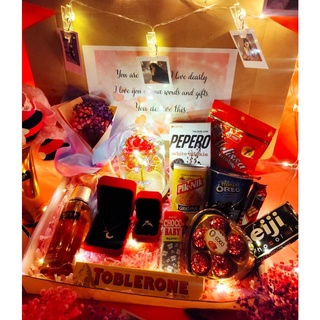 Rose in a Dome Gift Box (Anniversary/monthsary gift for girlfriend ...