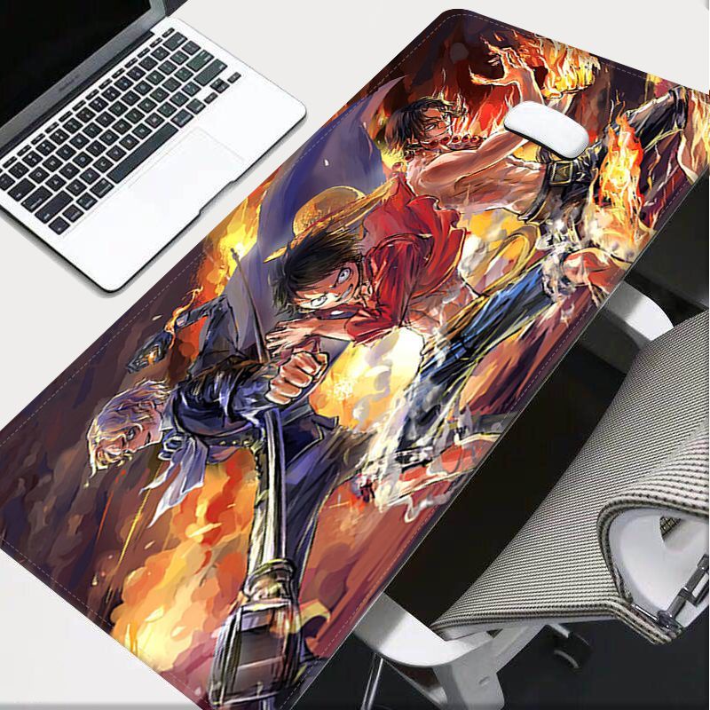 BANDAI One Piece Luffy Japan Anime Lockedge Office Computer Desk Mat ...
